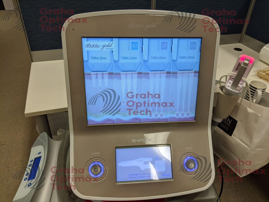 HIRONIC DOUBLO GOLD HIFU SYSTEM - GRAHA OPTIMAX TECH